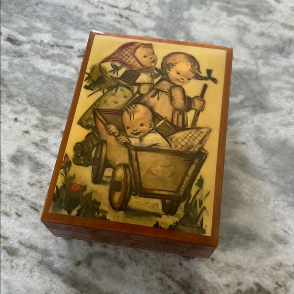 Hummel | Other | Vintage Hummel Wooden Music Box | Poshmark